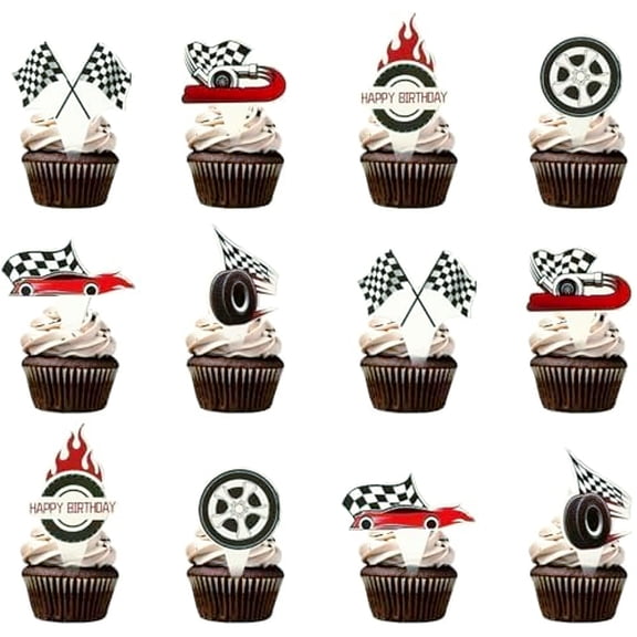 Cars Decorative Baking in Cars Party Supplies - Walmart.com
