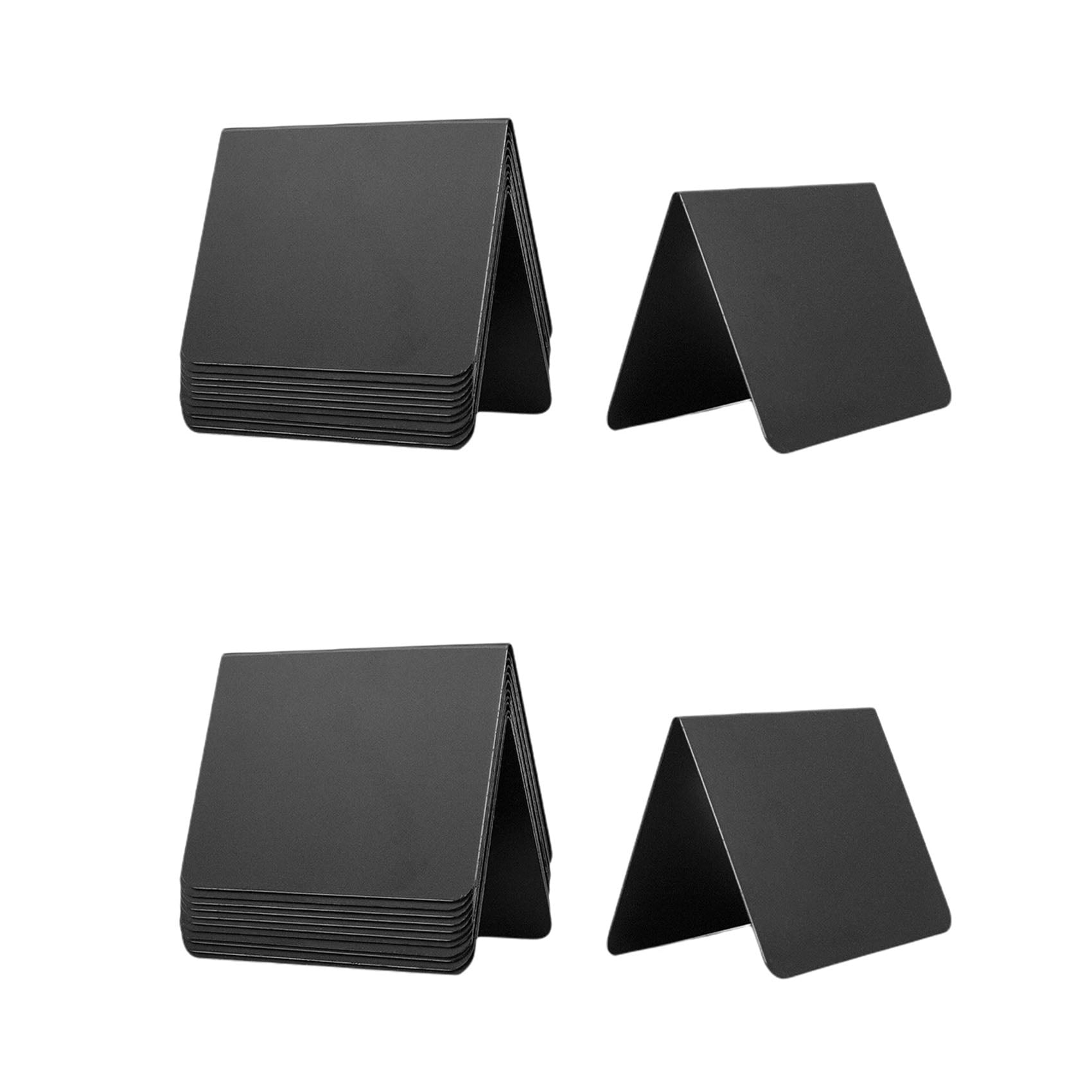 24 PCS Mini Chalkboard Signs 4X3Inch Small Chalkboard Chalk Sign Food ...