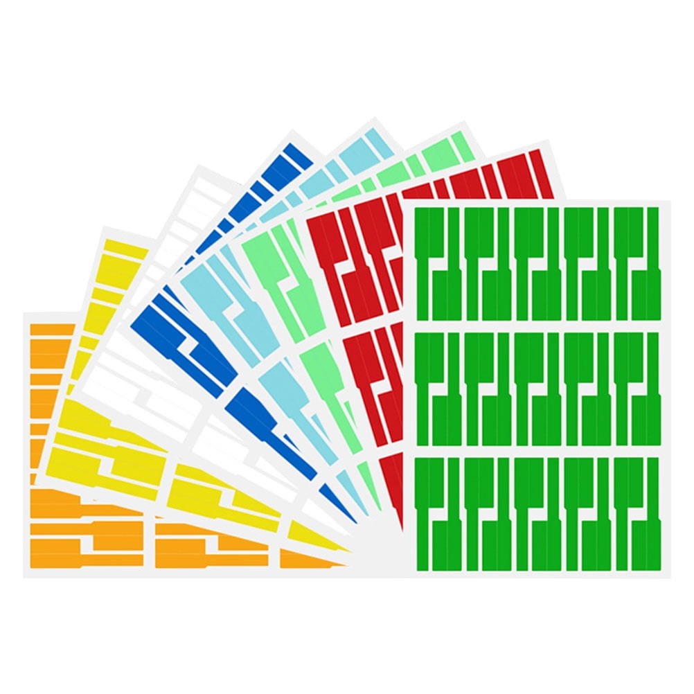 24 PCS P Type Cable Labels Fiber Optic Cable Labels Waterproof Cable ...