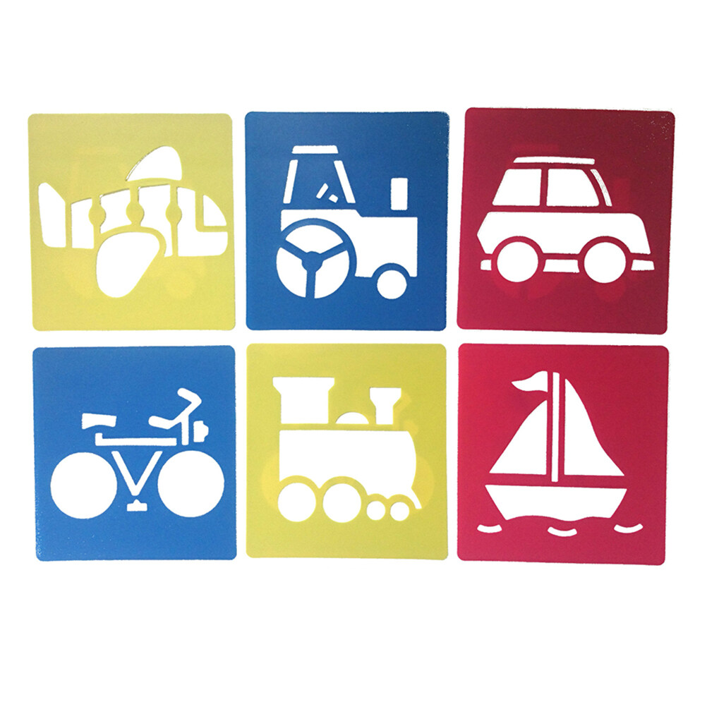 24 PCS Painting Templates for Kids Stencils Drawing Spring Themed ...