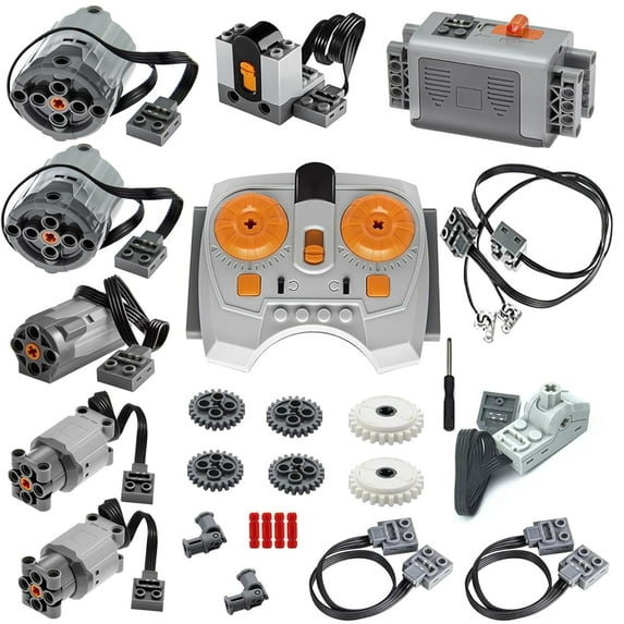 24 PCS Power Functions Set, Power Function Motor Kit, Change Parts ...