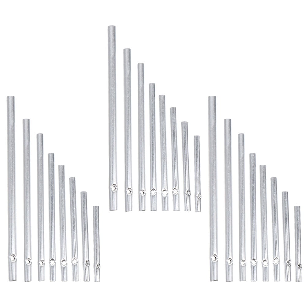 24 PCS Wind Chimes Wind Chime DIY Material Home Décor Yard Stakes Decor ...