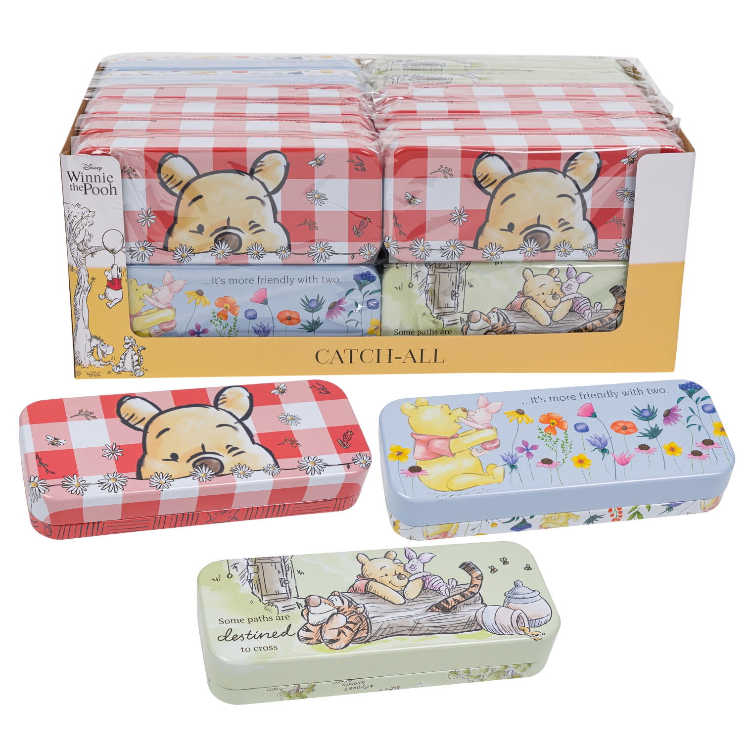 24 PCS Winnie the Pooh Pencil Case- 8"- Assorted Designs - Walmart.com