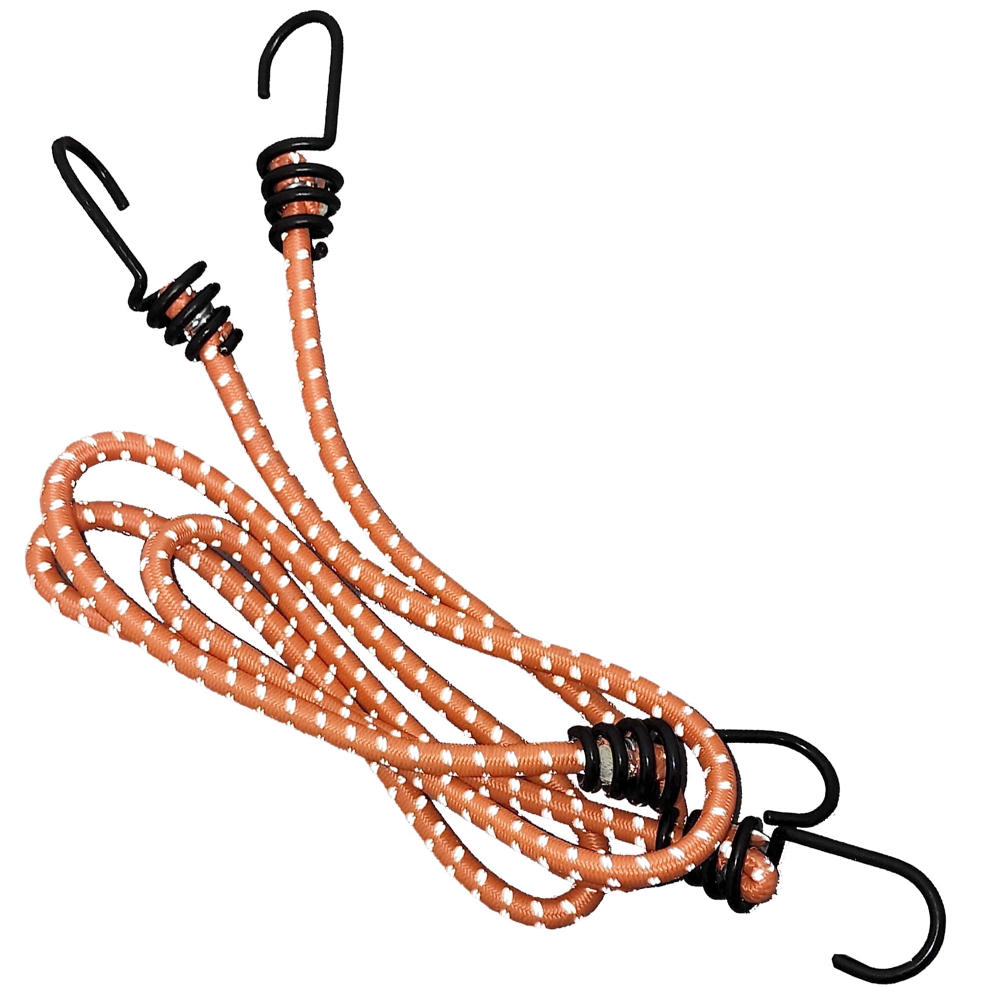 Everest 24-PK 18" Reflective Round Bungee Cords/Orange Color/Multi-Use ...