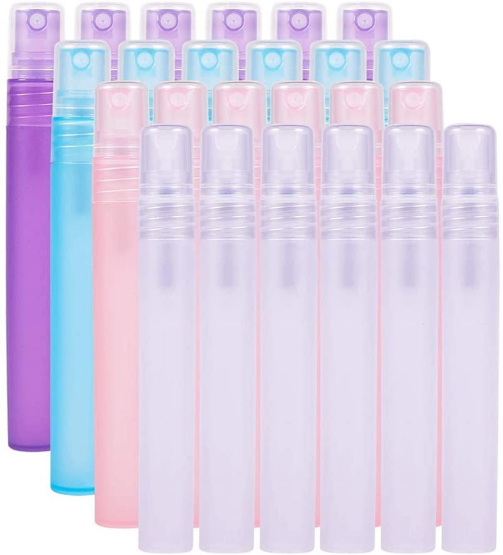 24 Pack 10ml(0.34oz) Refillable & Reusable Mist Mini Spray Bottles ...