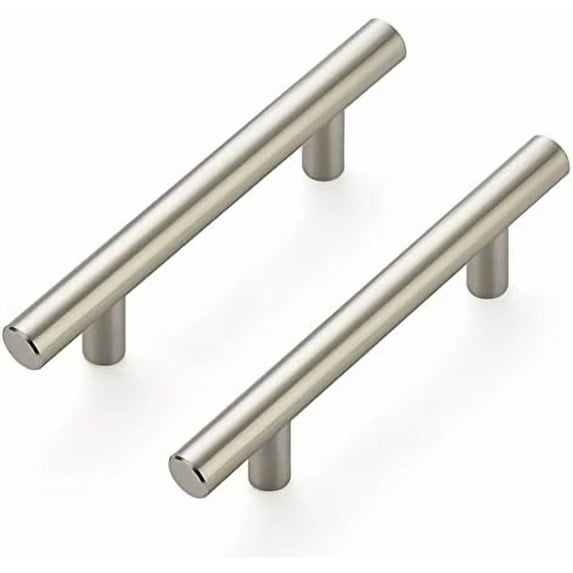 24 Pack 5 inch Kitchen Cabinet Handles Cabinet Pulls Brushed Nickel ...