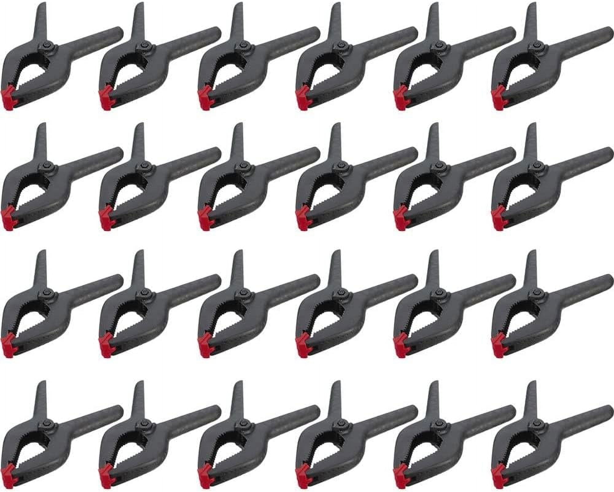 24 Pack 9 Inch Heavy Duty Plastic Nylon Spring Clamp EXTRA LARGE Clip ...