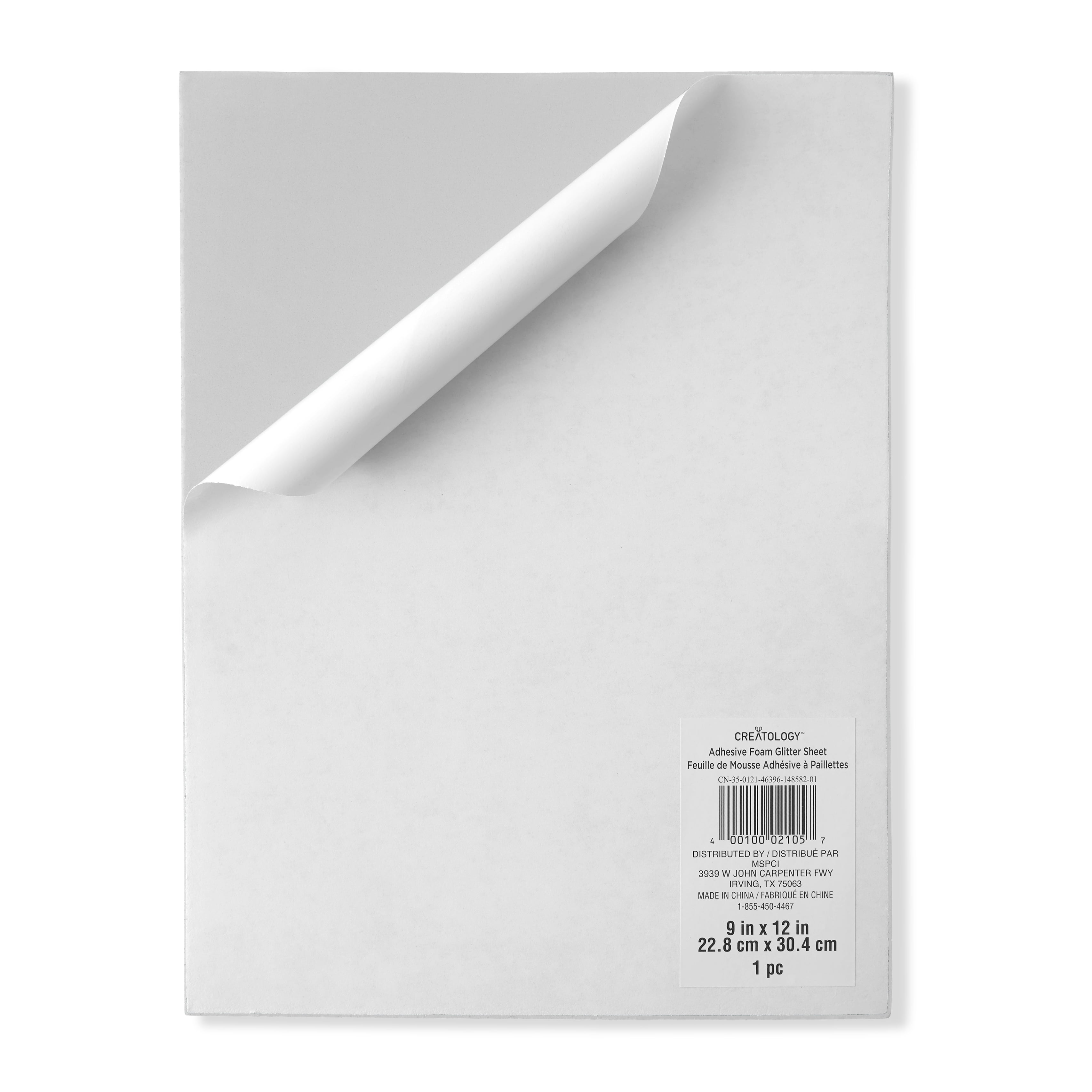Creatology 9" x 12" Glitter Foam Sheet, 24 Pack - Walmart.com