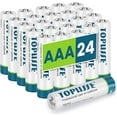 24 Pack AAA Batteries, Long Lasting Alkaline 1.5v LR03 Leakproof Triple A Size Battery,10-Year ...