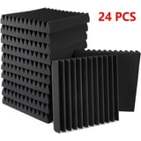 "Walmart 24 Pack Acoustic Panels, 1"" x 12"" x 12"" Soundproofing Pads ...