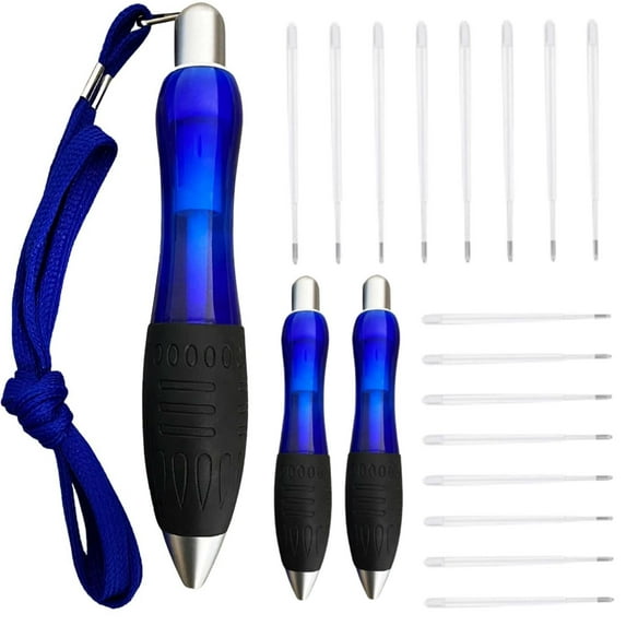 24-Pack Adaptive Grip Pens, Extra Wide Handle for Assisted Writing ...