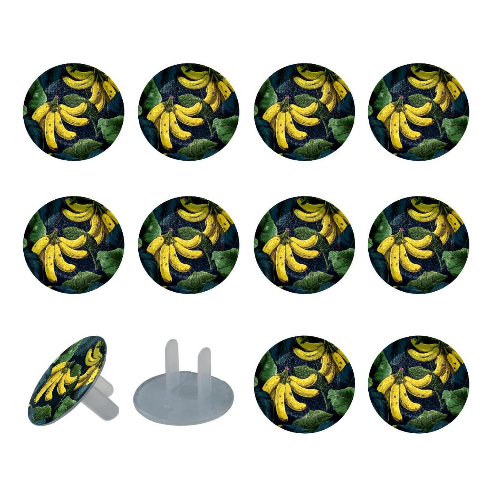 24 Pack Banana Outlet Covers Baby Proofing Socket Protectors Child ...