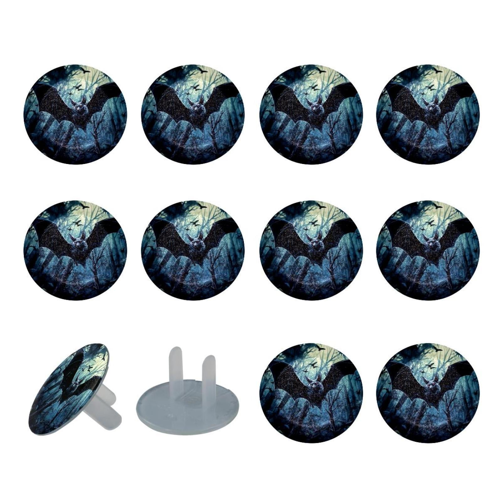 24 Pack Bat Outlet Covers Baby Proofing, Child Safety Plug Covers for ...