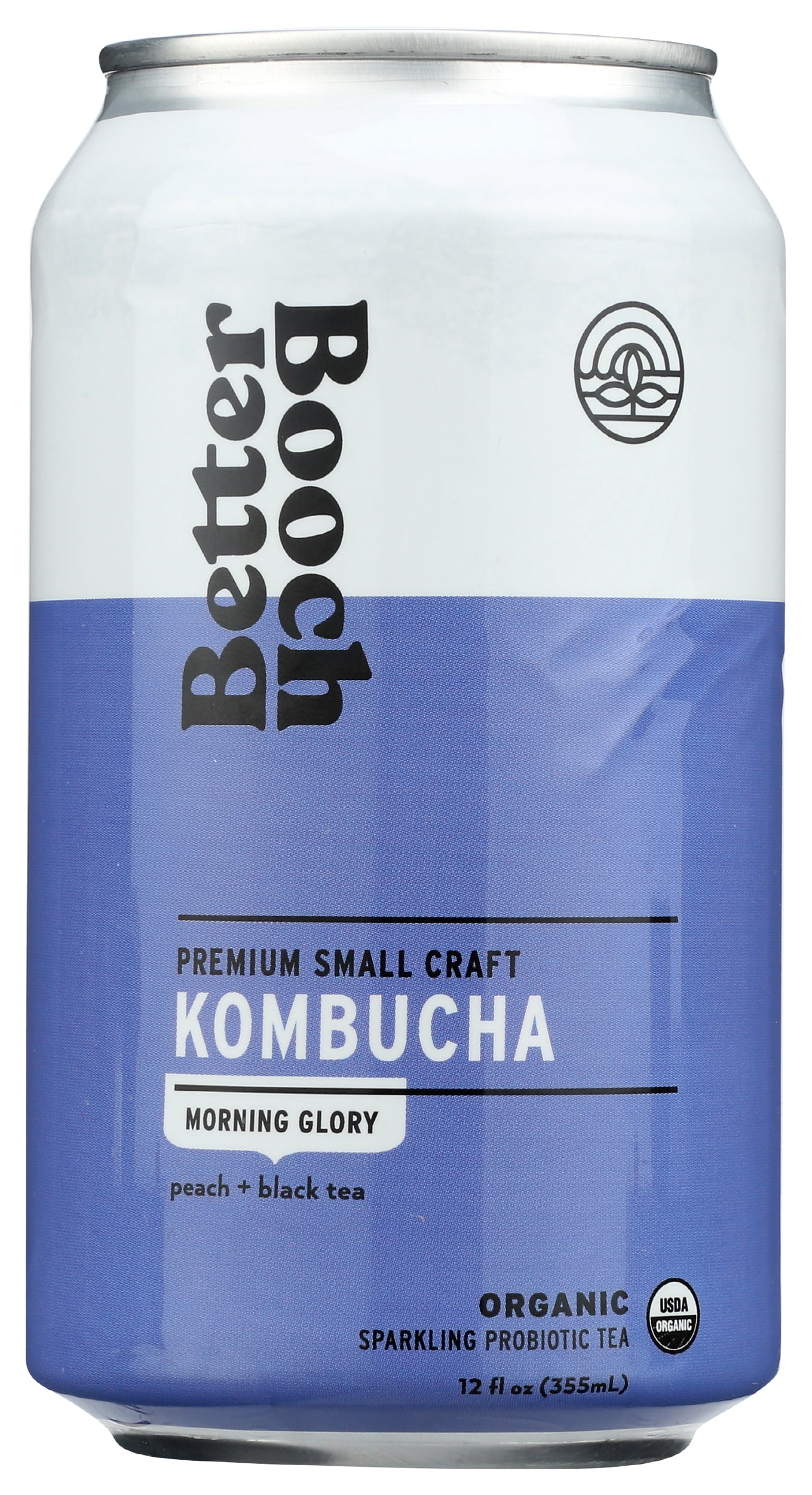 (24 Pack) Better Booch Kombucha, Morning Glory, 12oz - Walmart.com