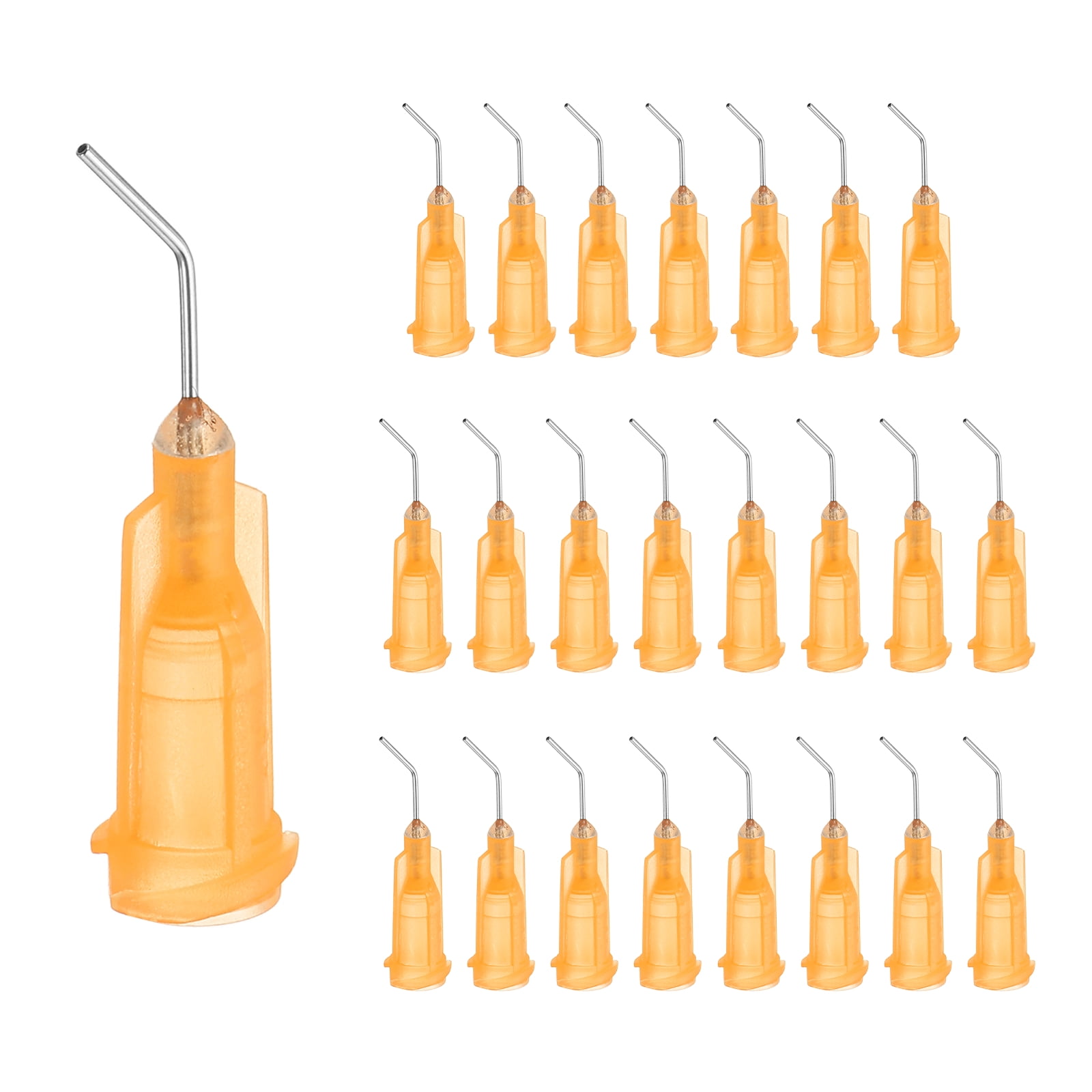 24 Pack Blunt Tip Dispensing Needles, 23Ga Gauge Stainless Steel 45 ...