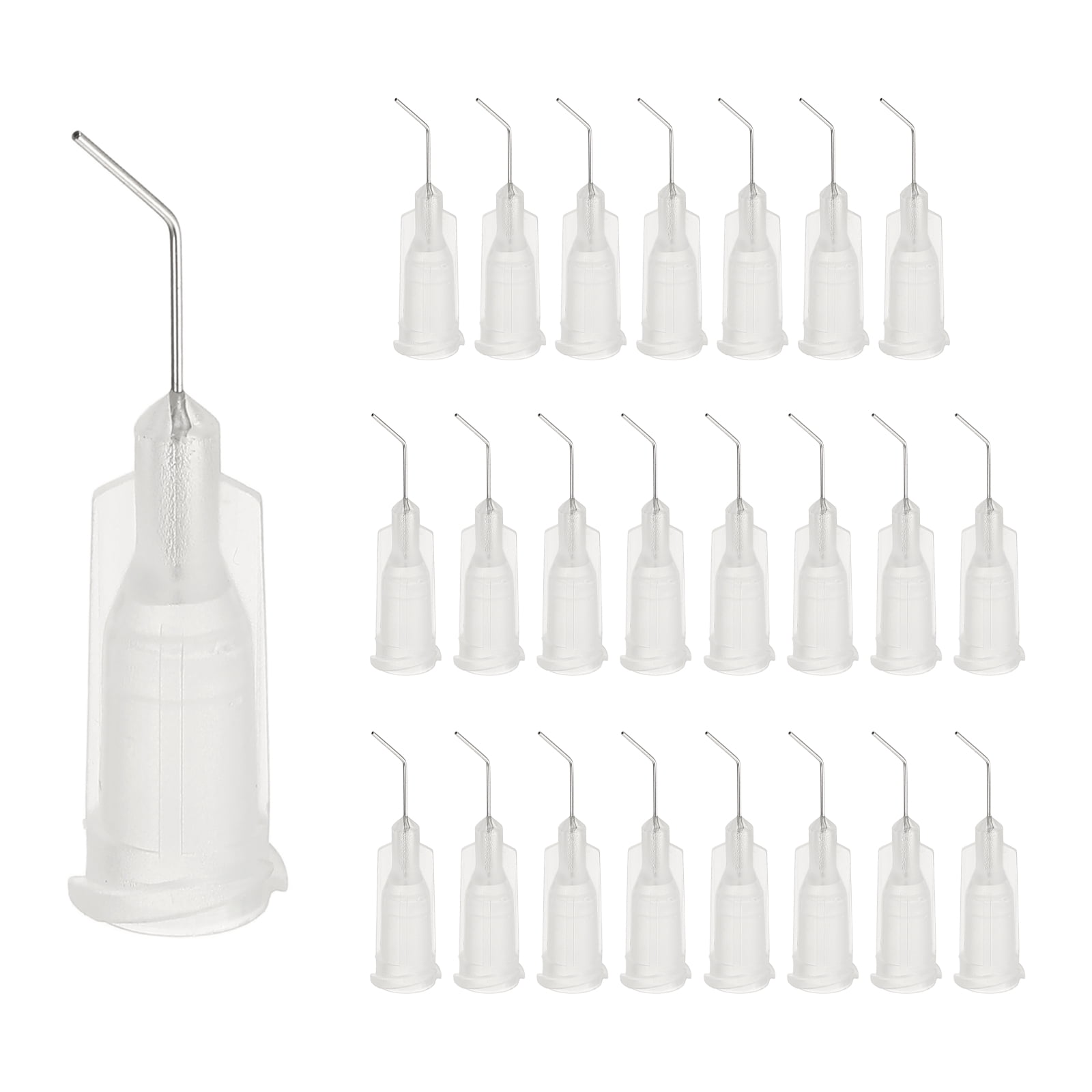 24 Pack Blunt Tip Dispensing Needles, 27Ga Gauge Stainless Steel 45 ...