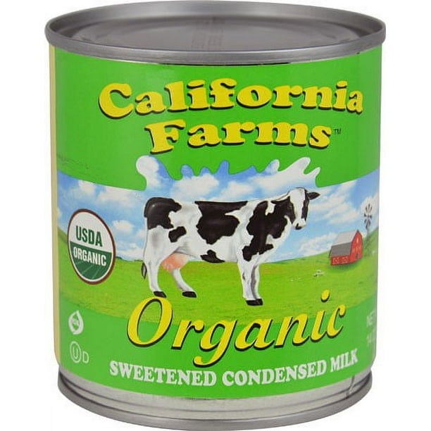 (24 Pack)California Farms Condensed Milk - Organic - Sweetened, 14 oz ...