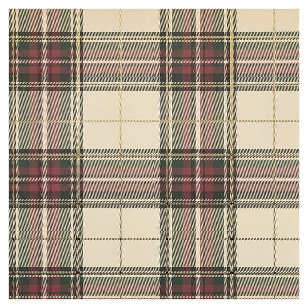 24 Pack: Christmas Plaid Cardstock Paper by Recollections™, 12" x 12 ...