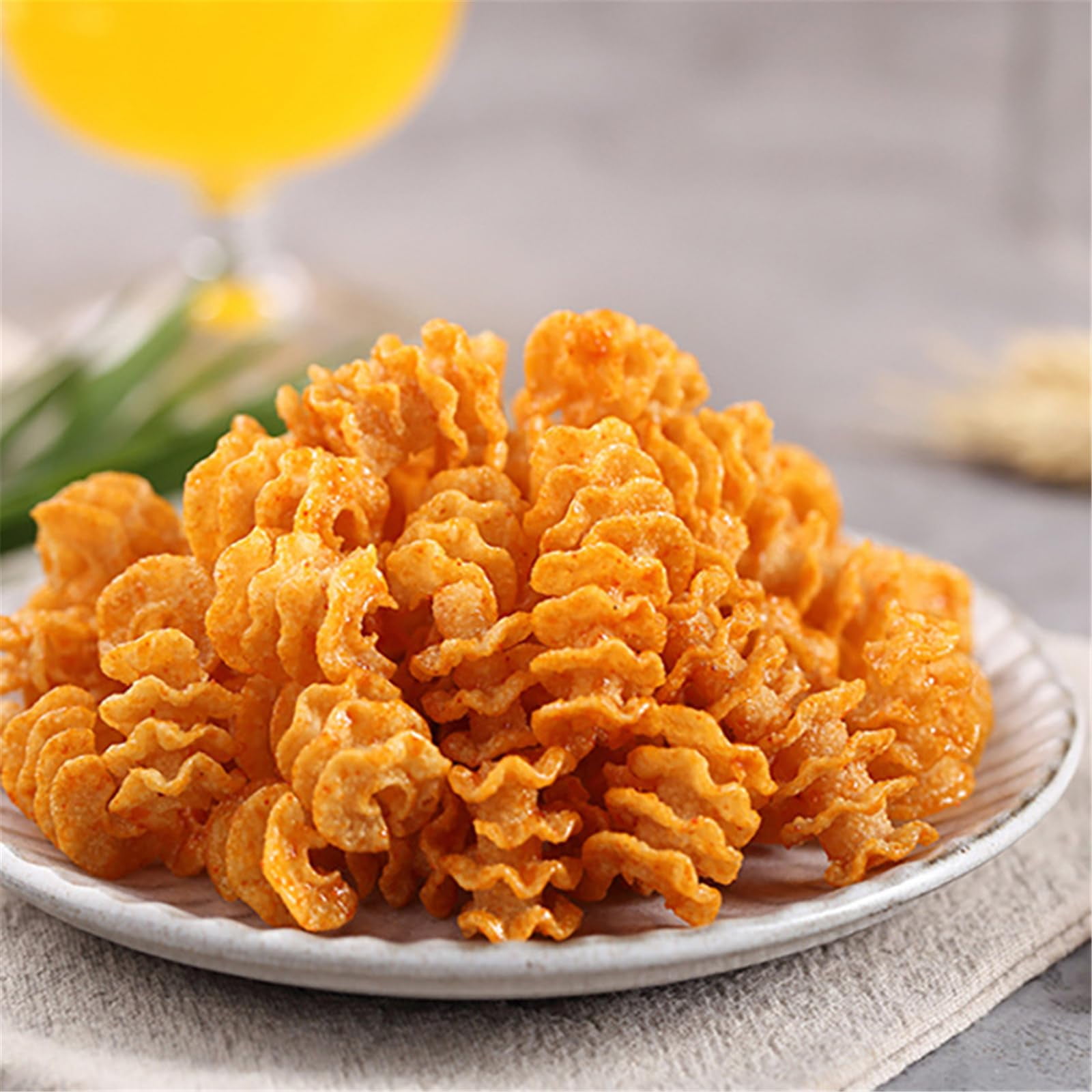 24 Pack Crispy FEV6 Fried Rice Cookies,Guoba,Crispy Rice Cracker,Millet ...