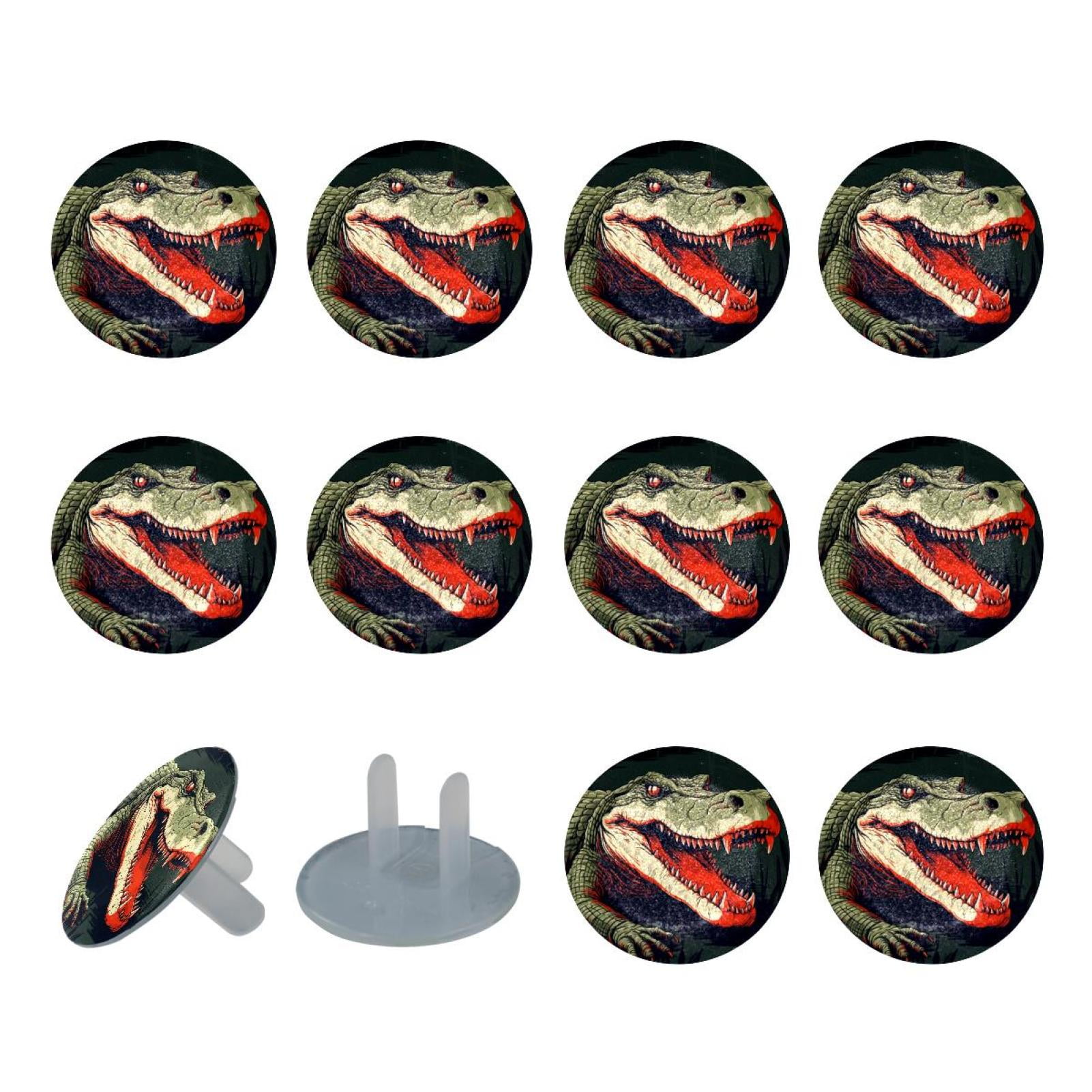 24 Pack Crocodile Outlet Covers Baby Proofing Socket Protectors Child ...