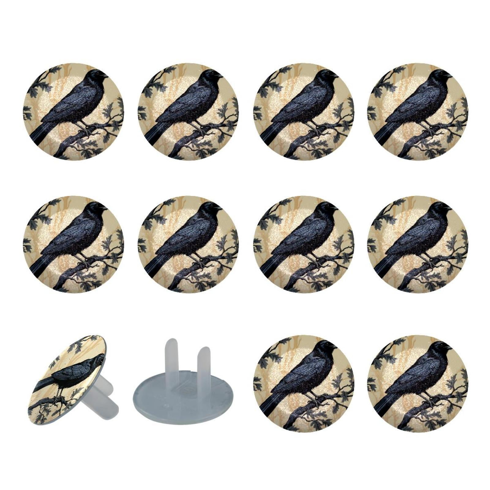 24 Pack Crow Outlet Covers Baby Proofing, Child Safety Plug Covers for ...