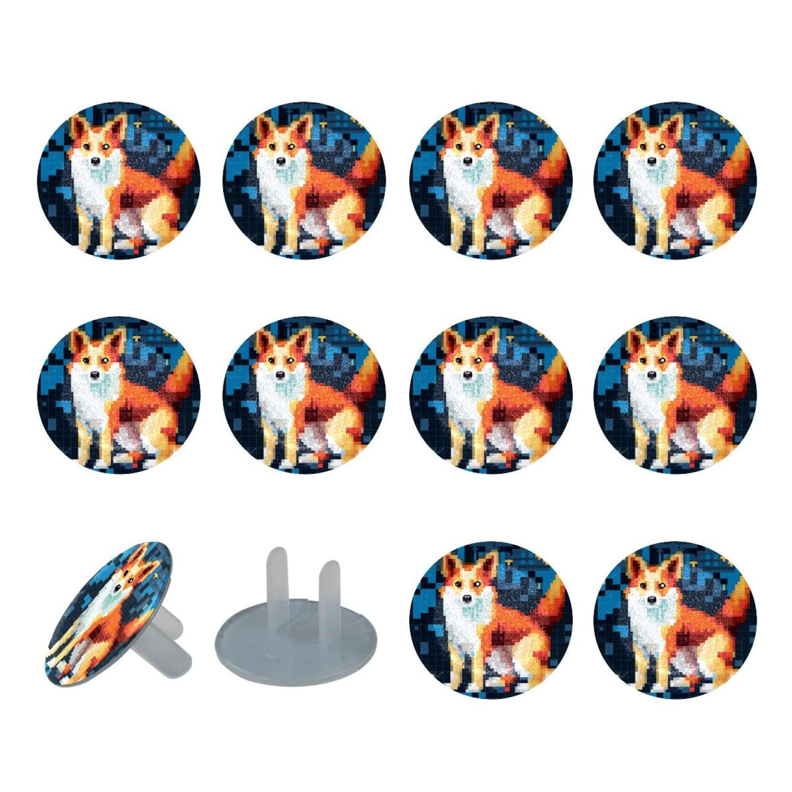 24 Pack Cute Dog Outlet Covers Baby Proofing Socket Protectors Child ...