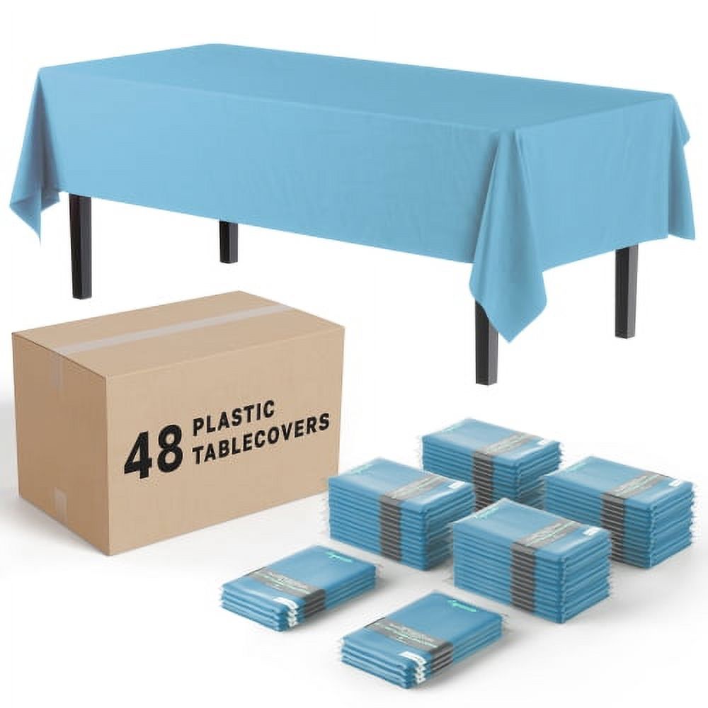 Navy Blue Plastic Tablecloths, 3 Count - Walmart.com