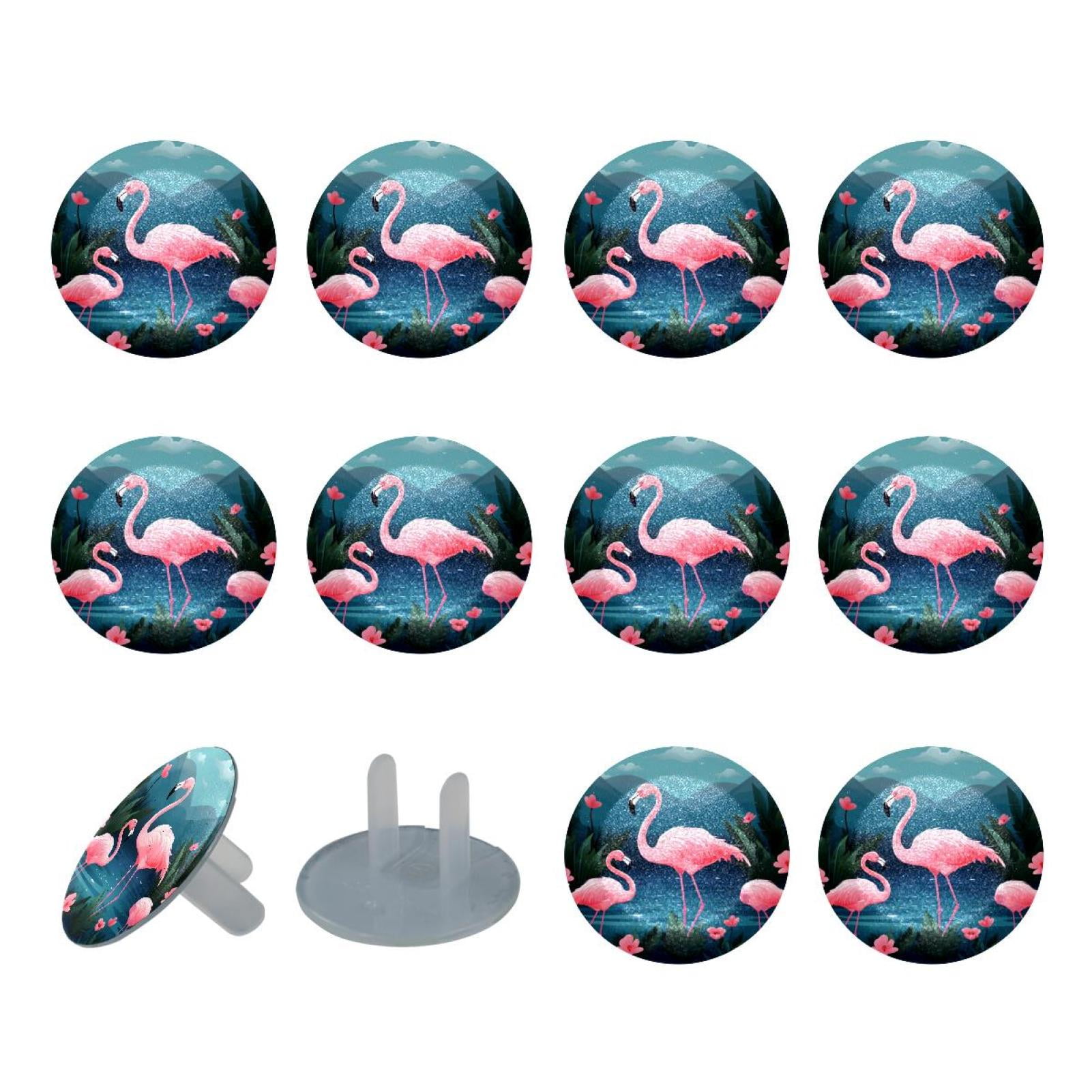 24 Pack Flamingo Rainforest Outlet Covers Baby Proofing, Child Safety ...