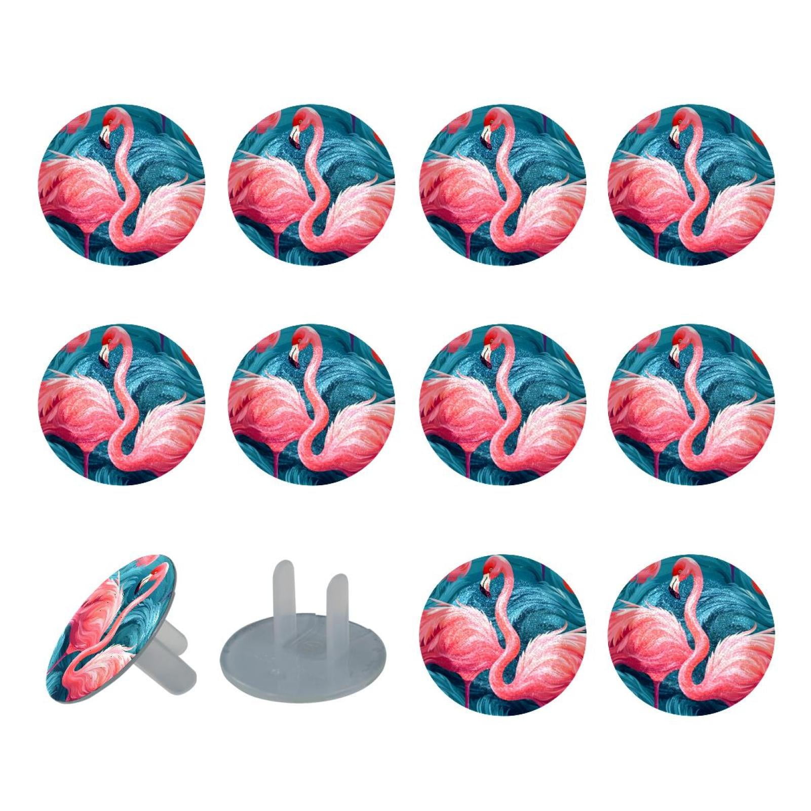 24 Pack Flamingo Rainforest Outlet Covers Baby Proofing Socket ...