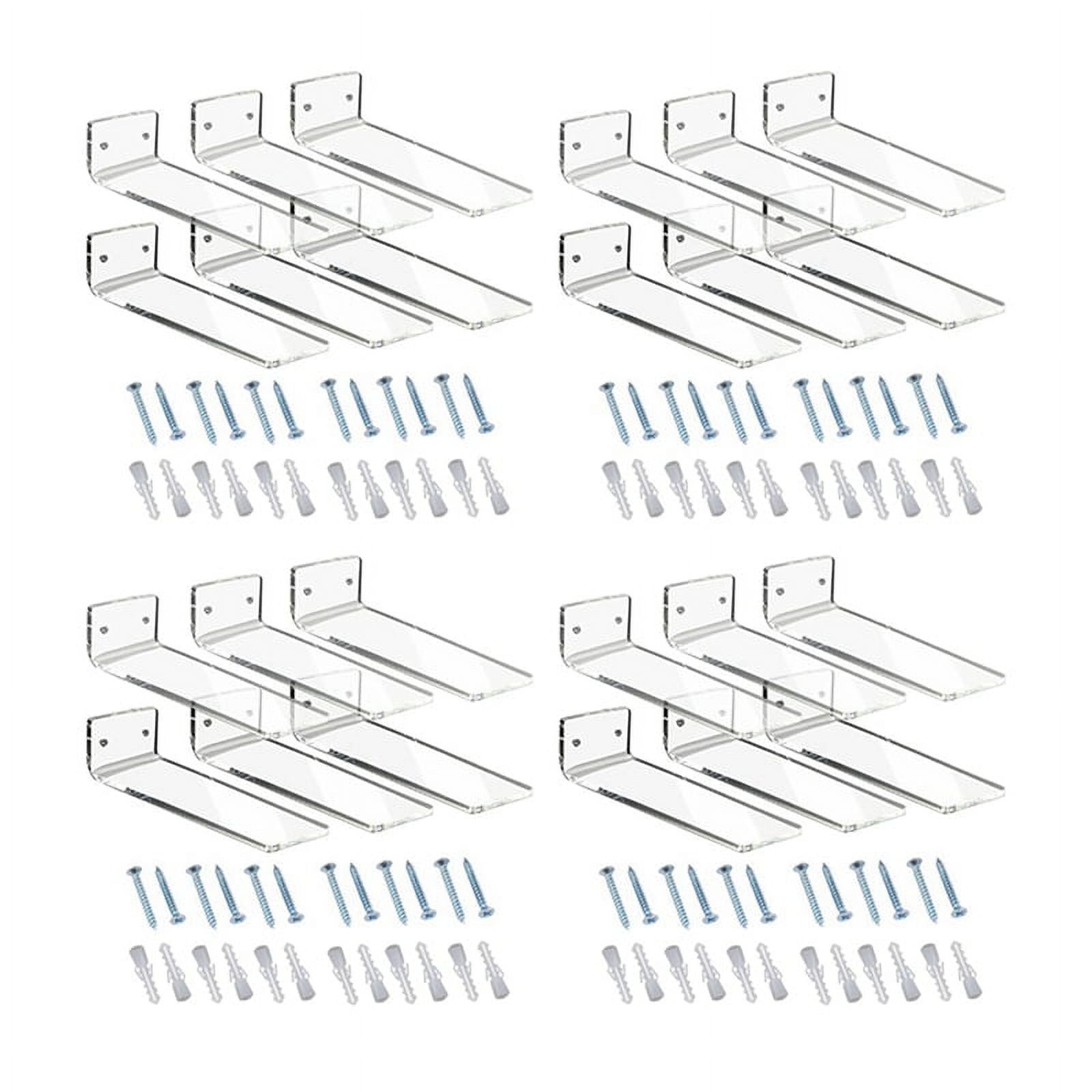 24 Pack Floating Shoe Display,Shelves Wall Mount Levitating Shoe ...