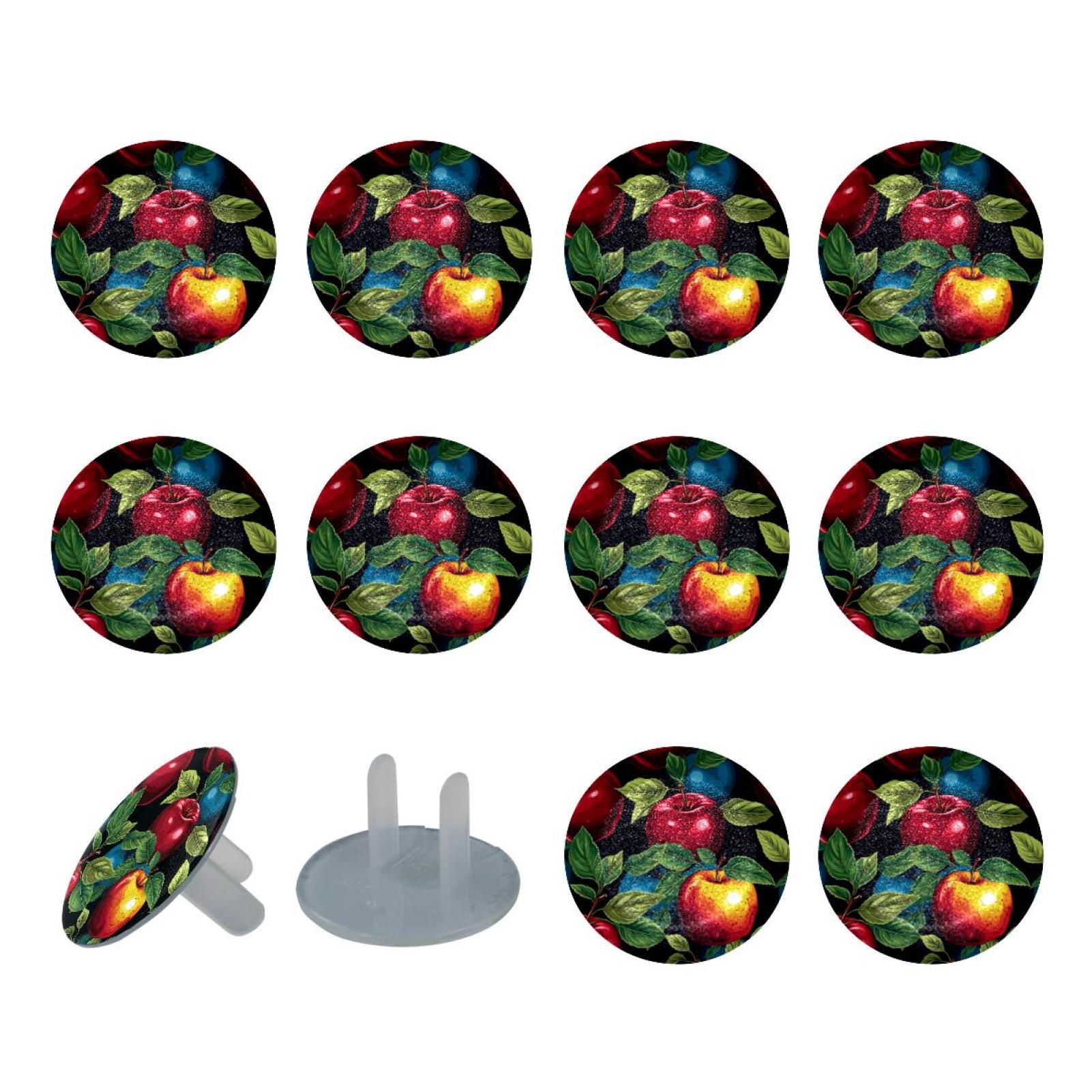 24 Pack Fruit Outlet Covers Baby Proofing | Secure Electric Plug ...