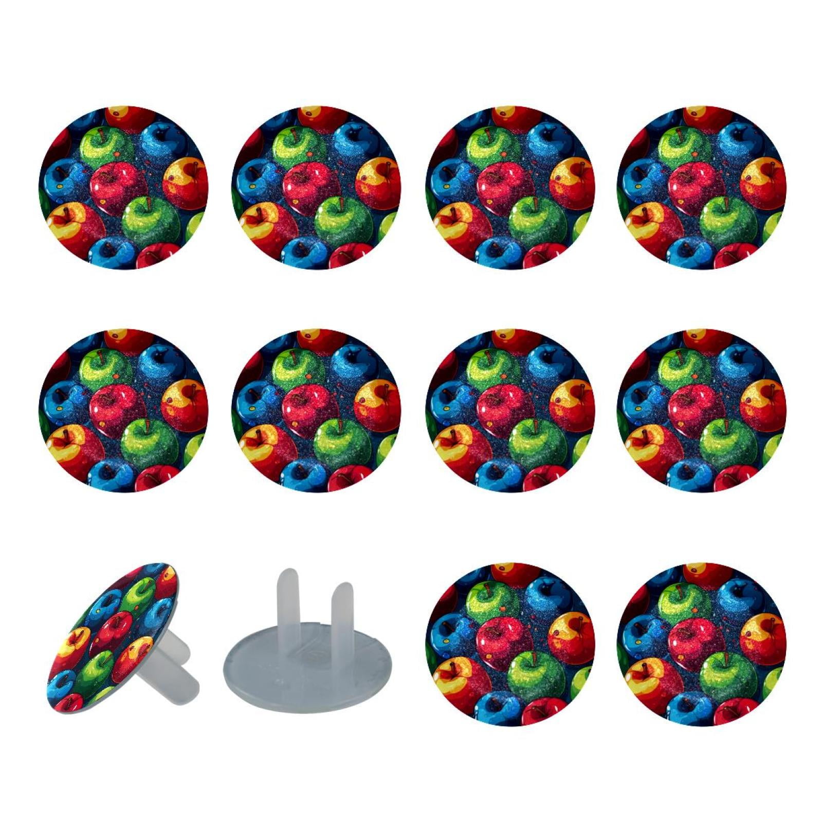 24 Pack Fruit Outlet Covers Baby Proofing Socket Protectors Child ...