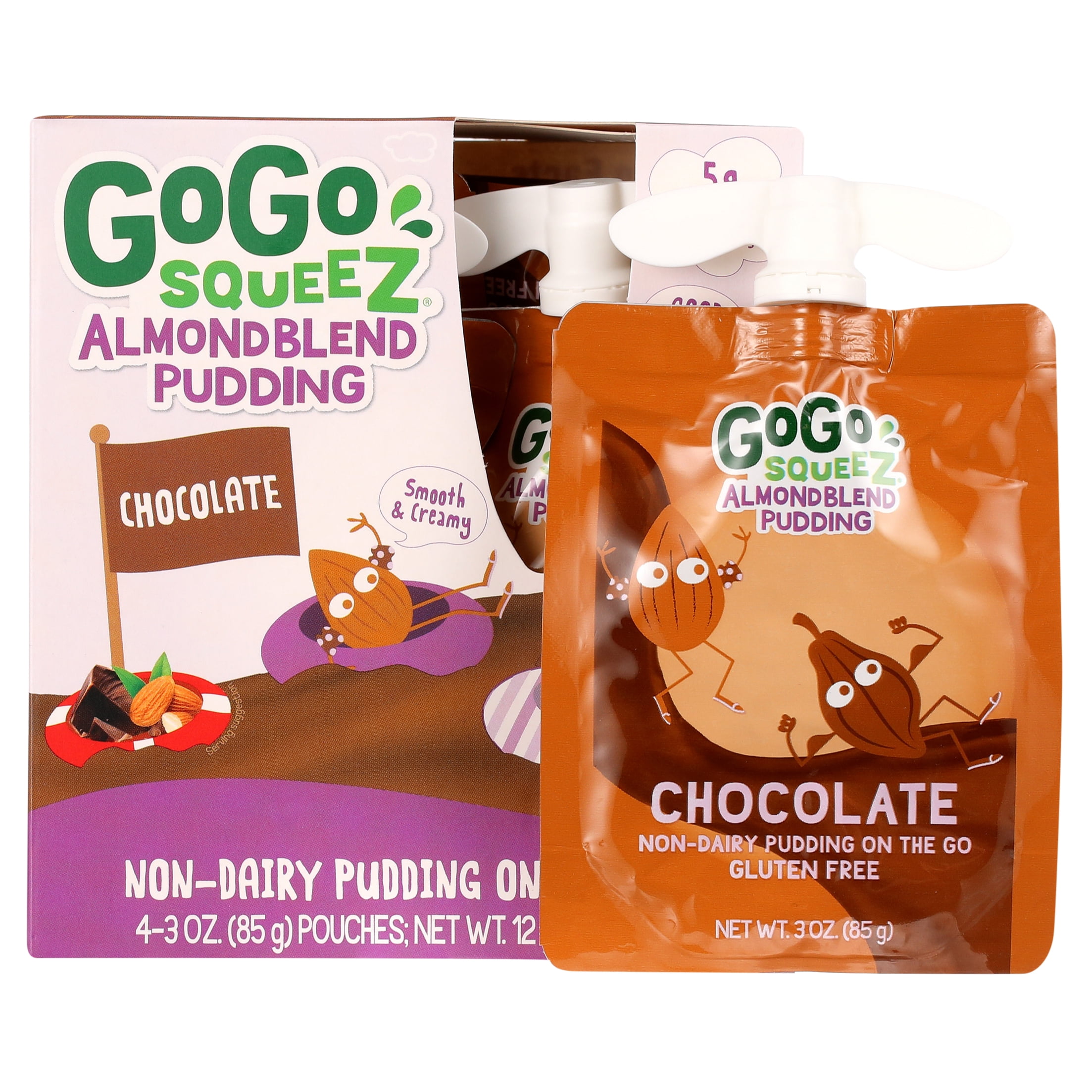 GoGo Squeez Almond Blend Pudding - Chocolate Flavor Nepal | Ubuy