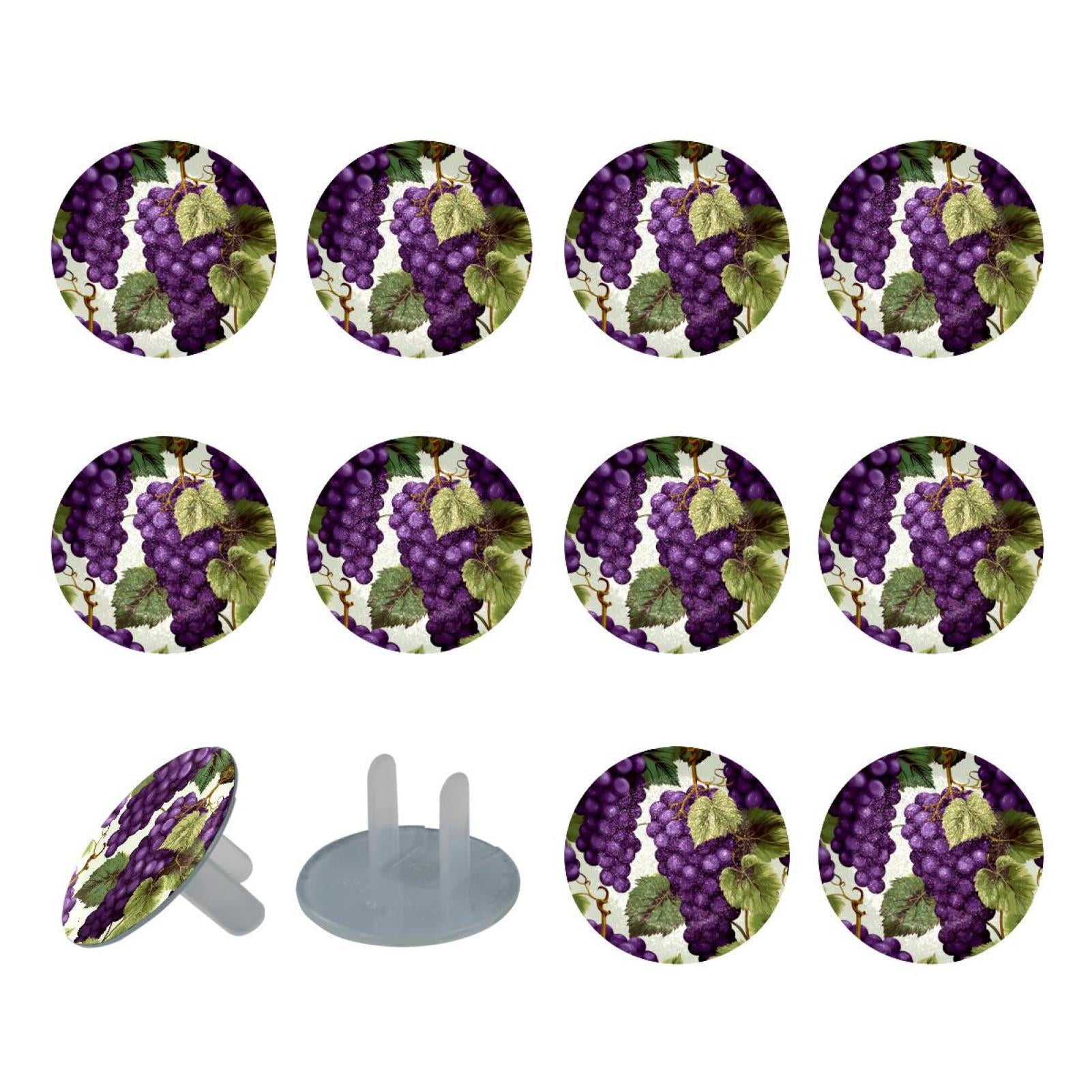 24 Pack Grape Outlet Covers Baby Proofing Socket Protectors Child ...