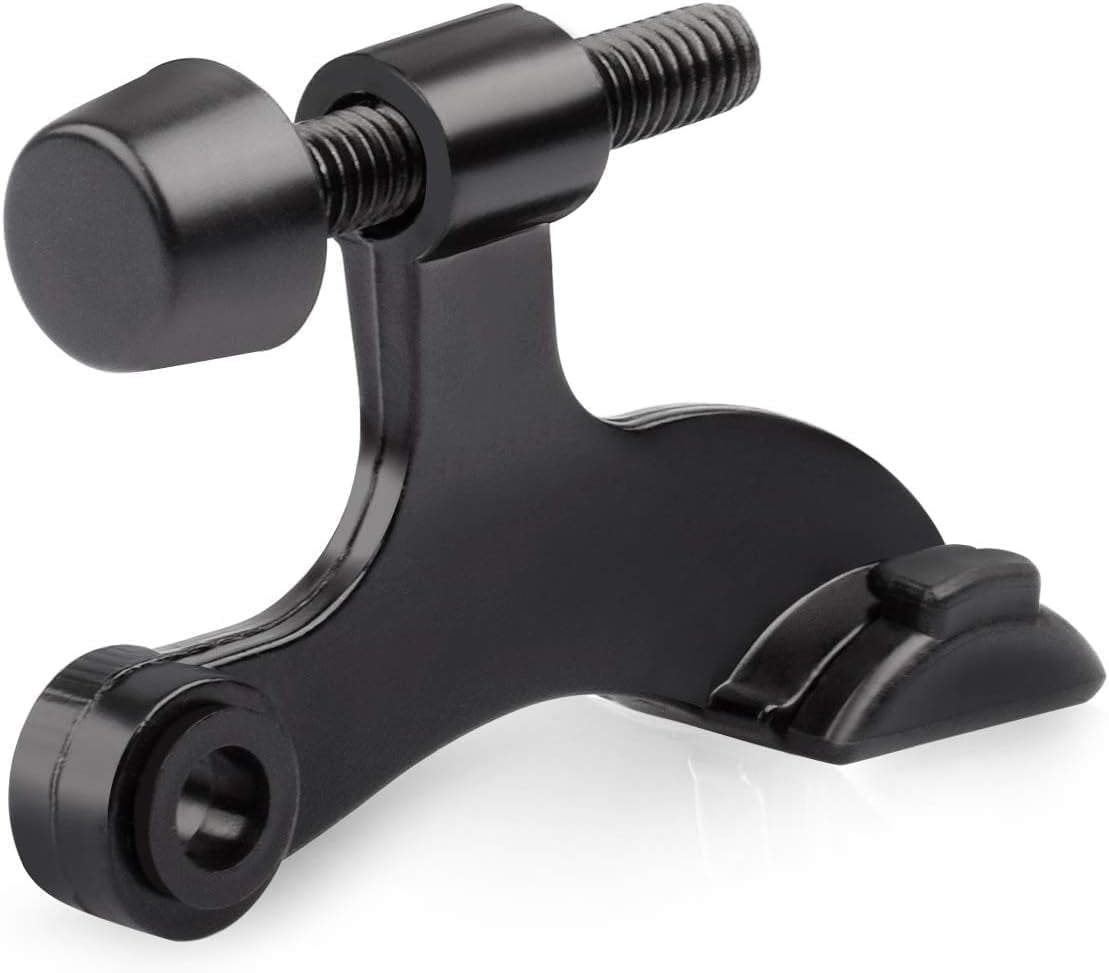 24 Pack Hinge Pin Black Door Stopper,Adjustable Deluxe Heavy Duty Door ...
