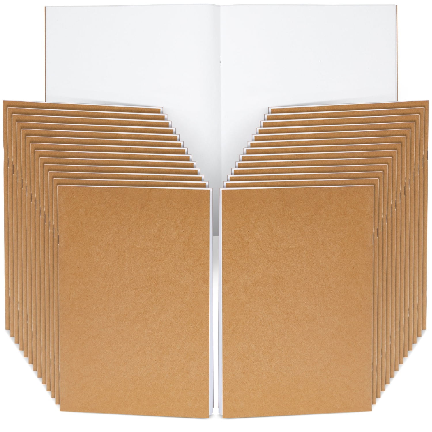 Paper Junkie, Large Blank Notebook, 8.5x11, Bulk 24 Pack - Walmart.com