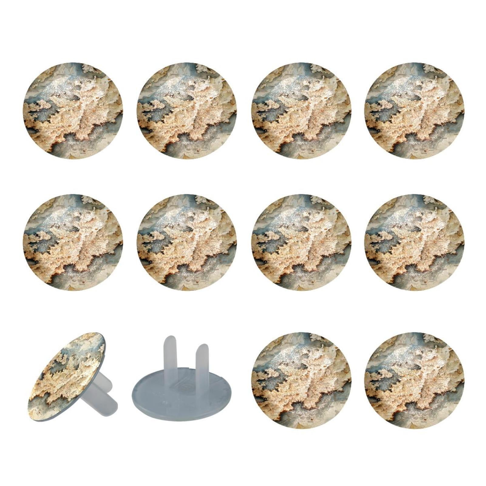 24 Pack Map Block Outlet Covers Baby Proofing Socket Protectors Child ...