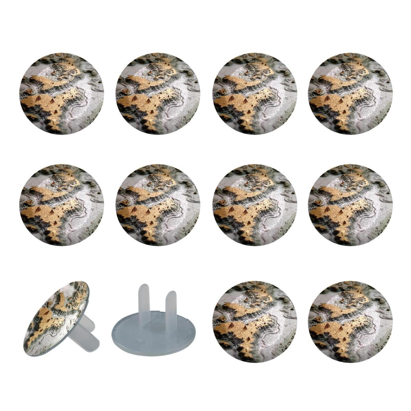 24 Pack Map Block Outlet Covers Baby Proofing Socket Protectors Child ...