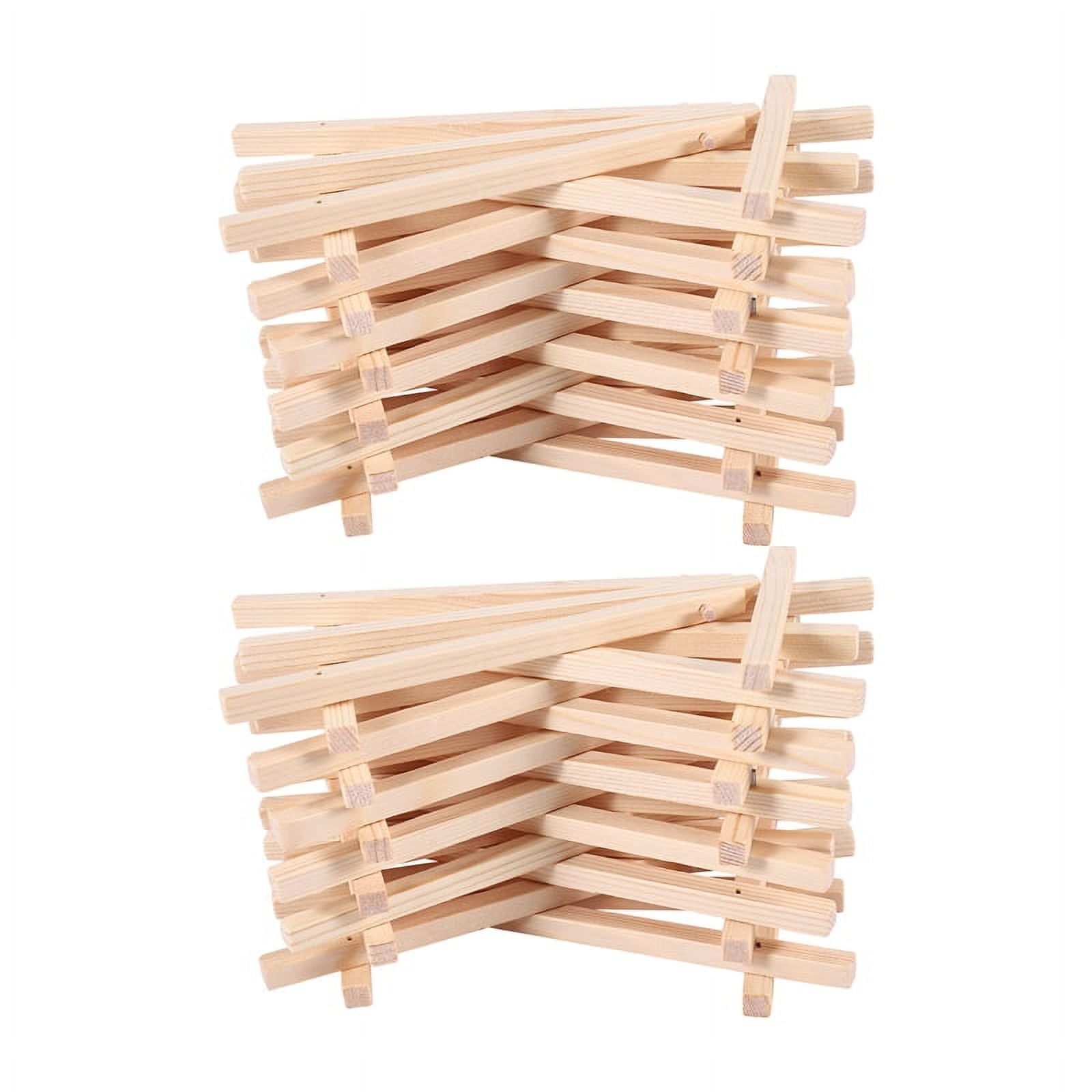 24 Pack Mini Wood Display Easel Easels Set For Paintings Craft Small ...
