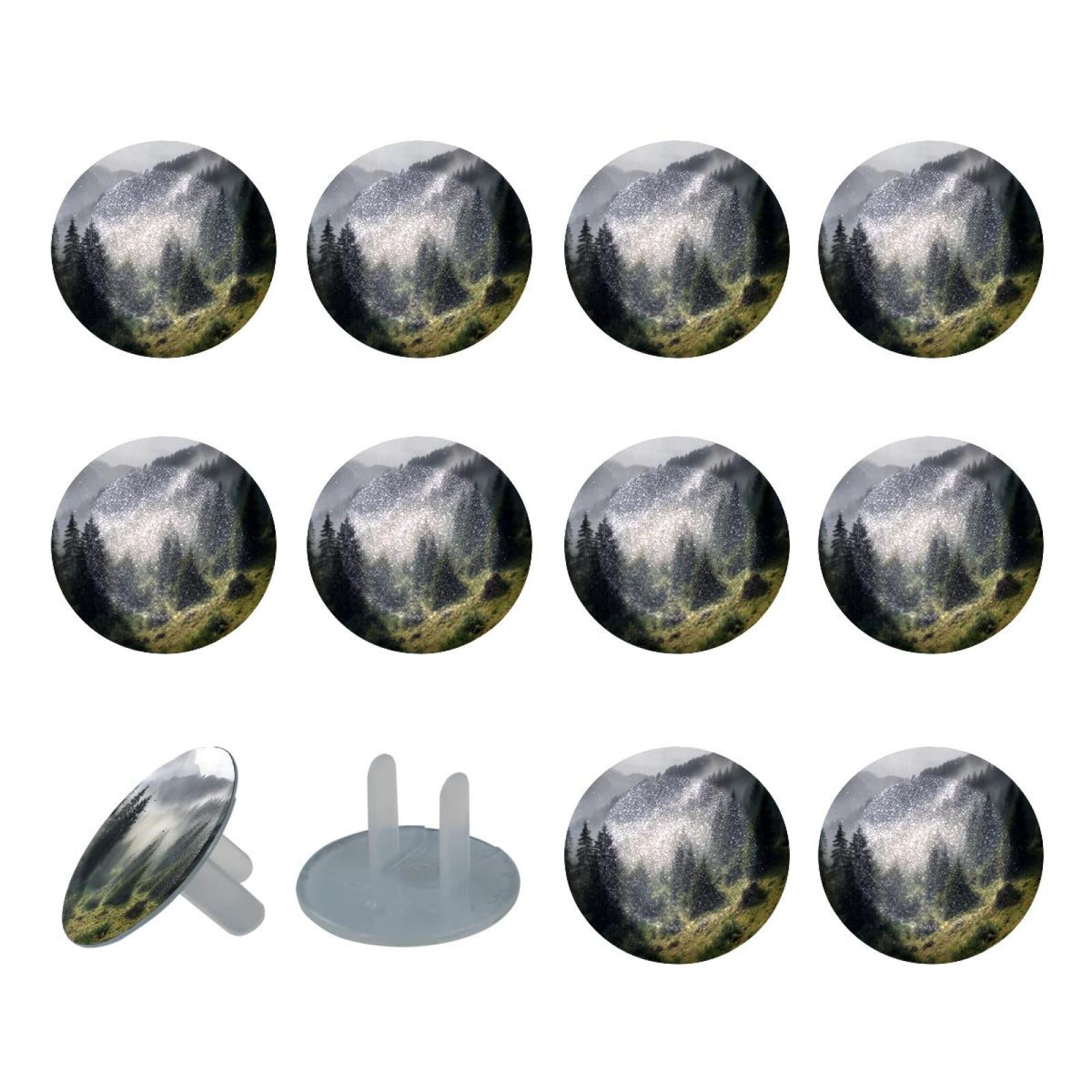 24 Pack Misty Pine Forest on the Mountain Slope in a Nature Reserve ...