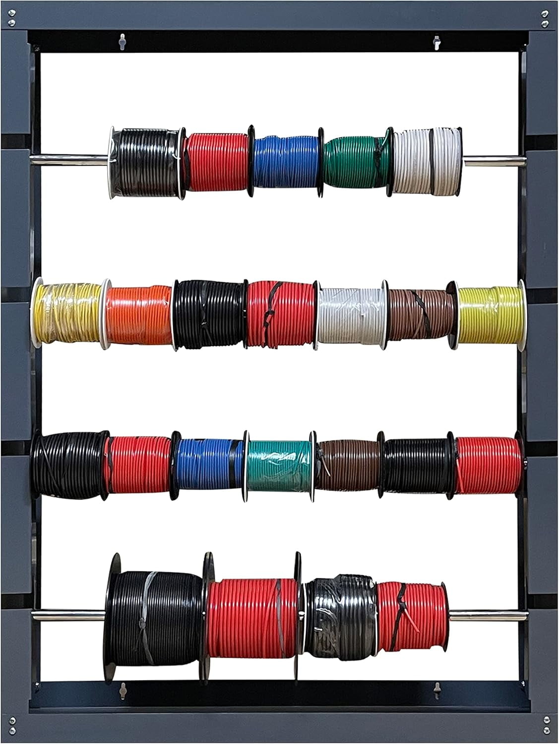 24 Pack - Mountable 26" Spool/Coil of Rack Primary motive Cable Wire ...