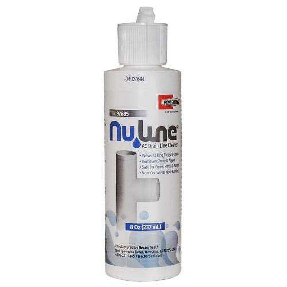 (24)-Pack NuLine HVAC Condensate Nu-Line Drain Cleaner, 8 Ounce ...