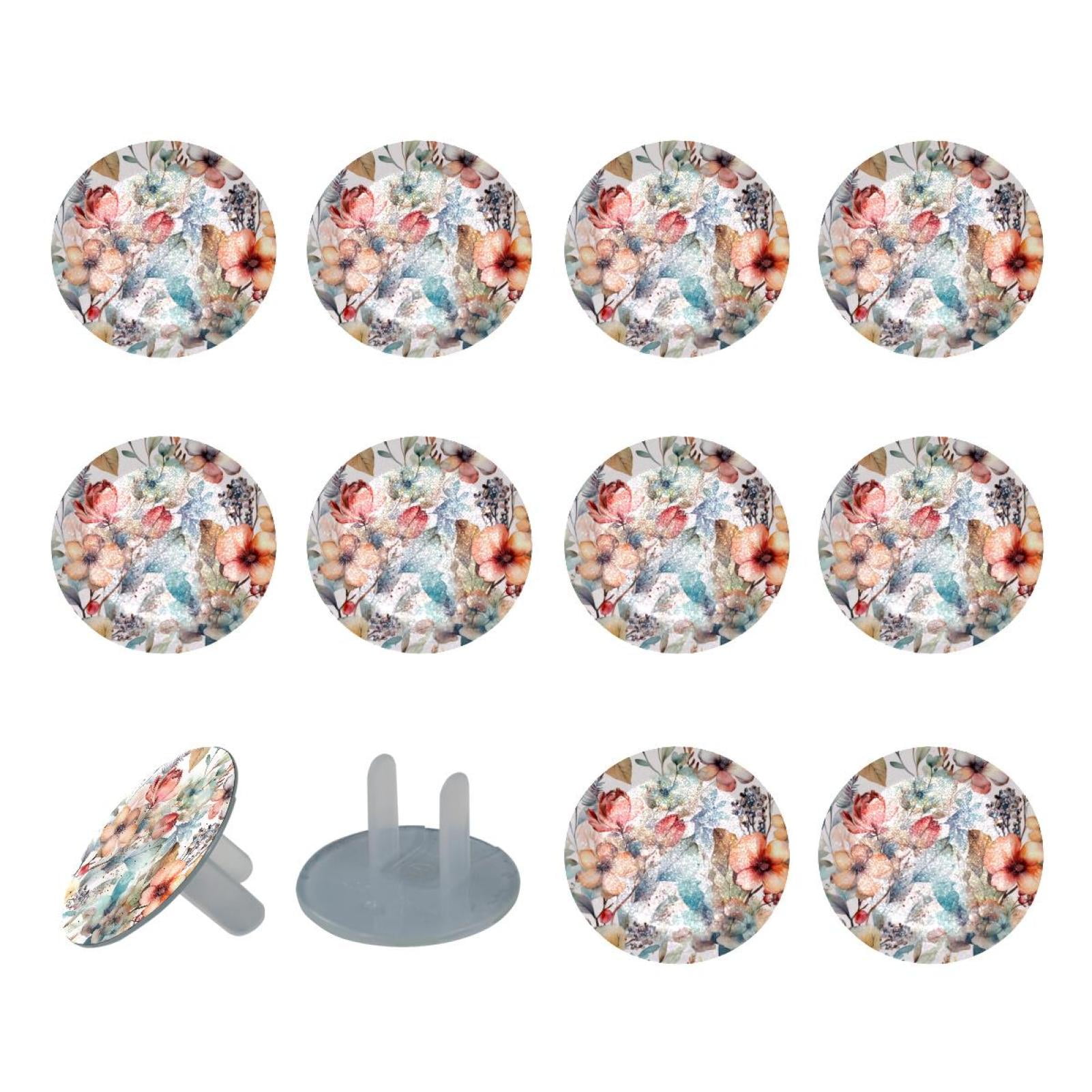 24 Pack Outlet Covers Dielectric Plastic Plugs for Electrical Power ...