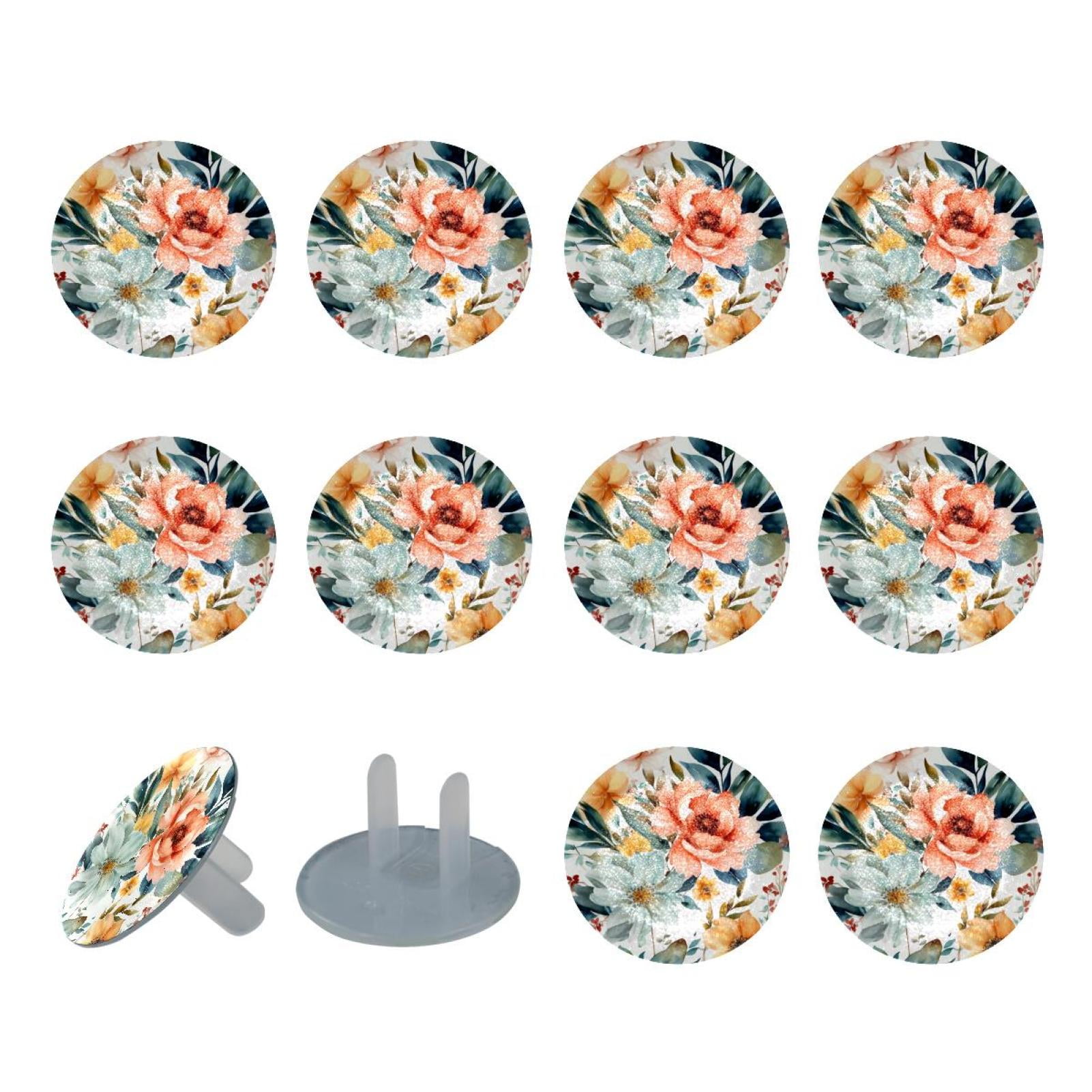 24 Pack Outlet Covers Dielectric Plastic Plugs for Electrical Power ...