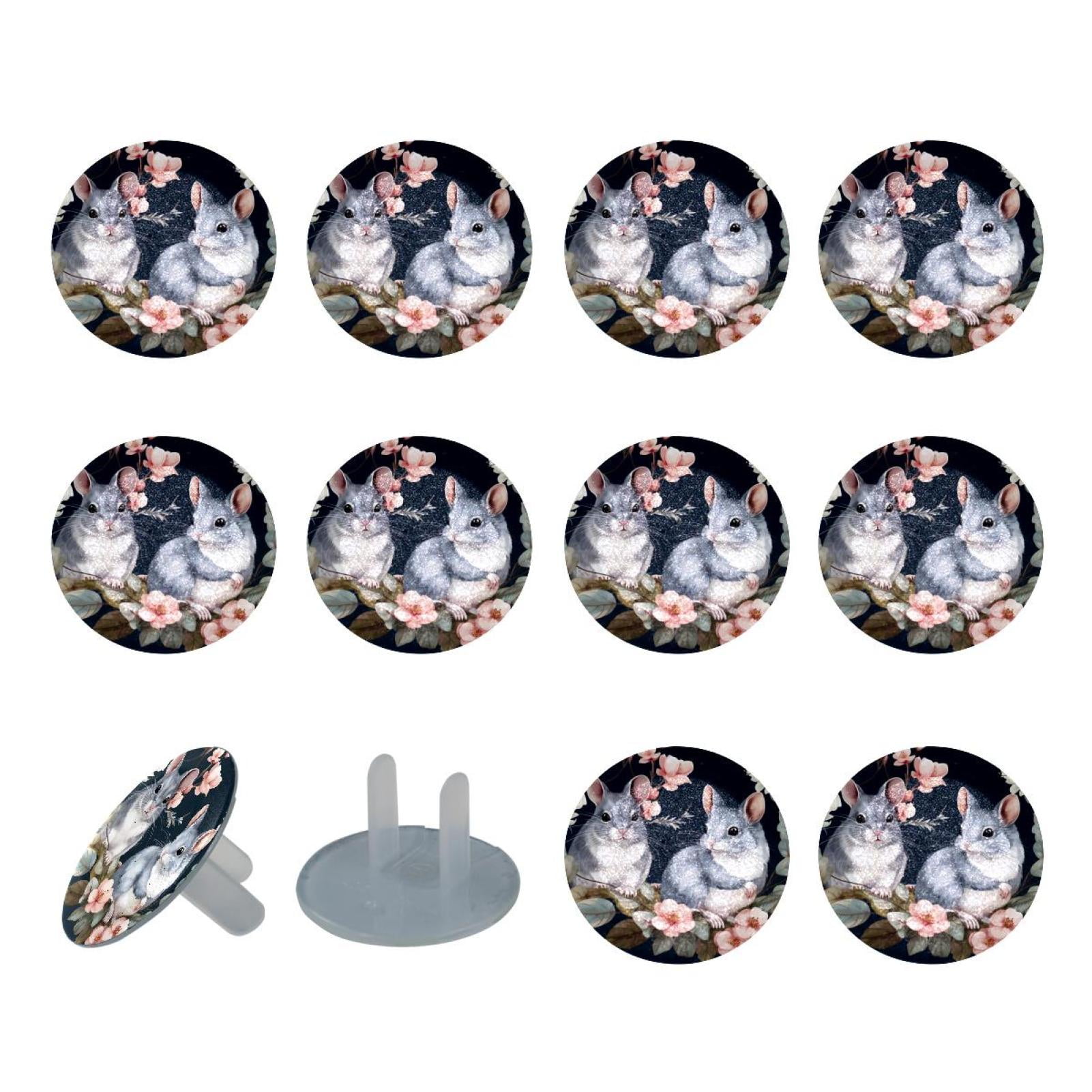 24 Pack Outlet Covers Dielectric Plastic Plugs for Electrical Power ...