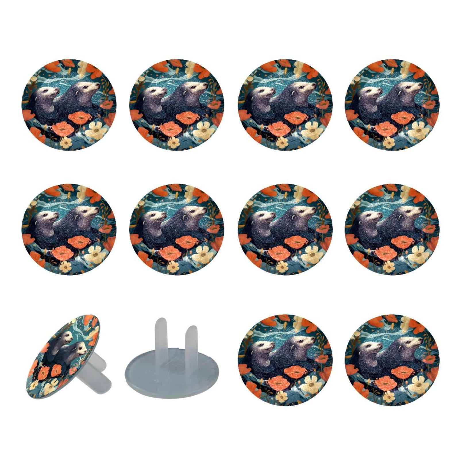 24 Pack Outlet Covers Dielectric Plastic Plugs for Electrical Power ...