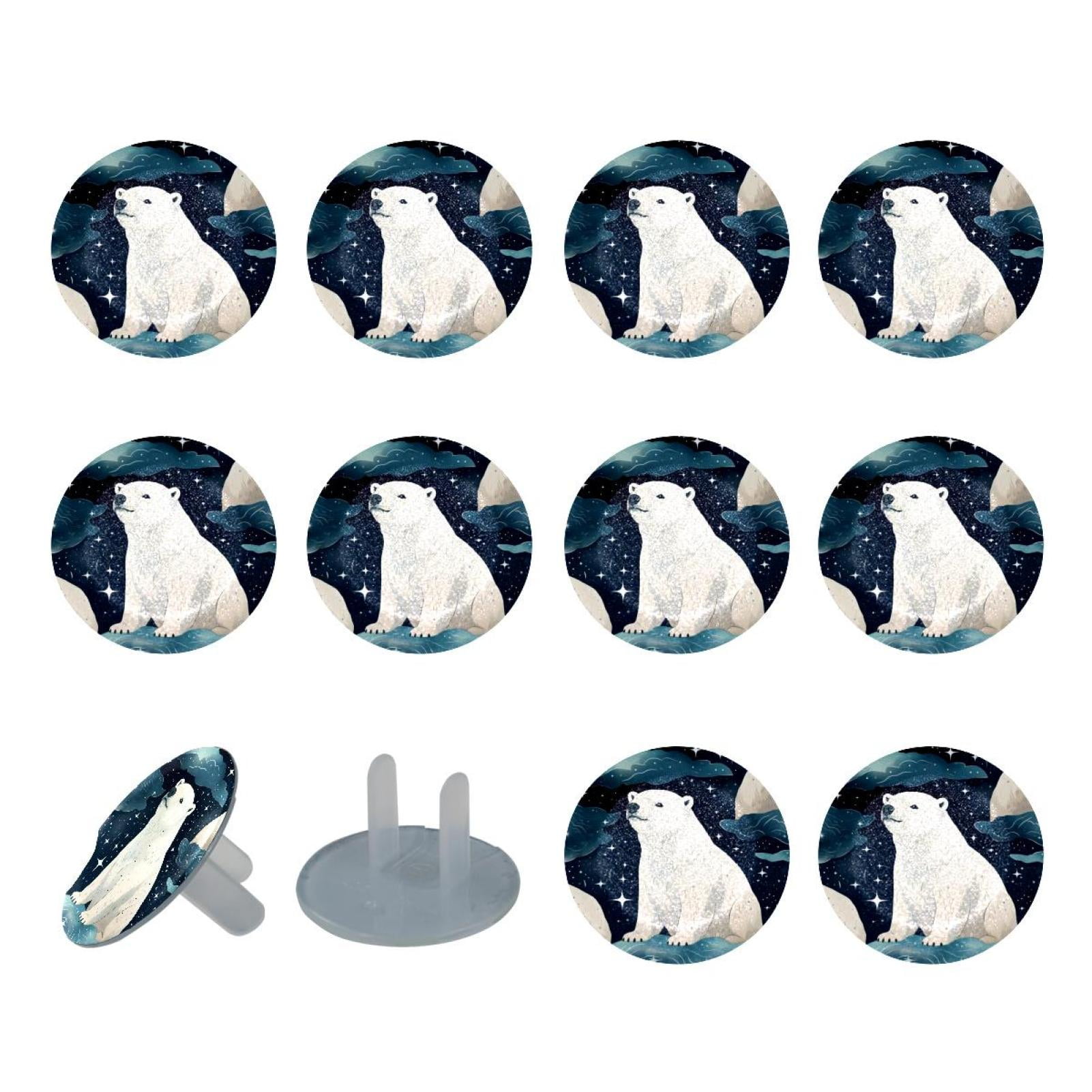 24 Pack Outlet Covers Dielectric Plastic Plugs for Electrical Power ...