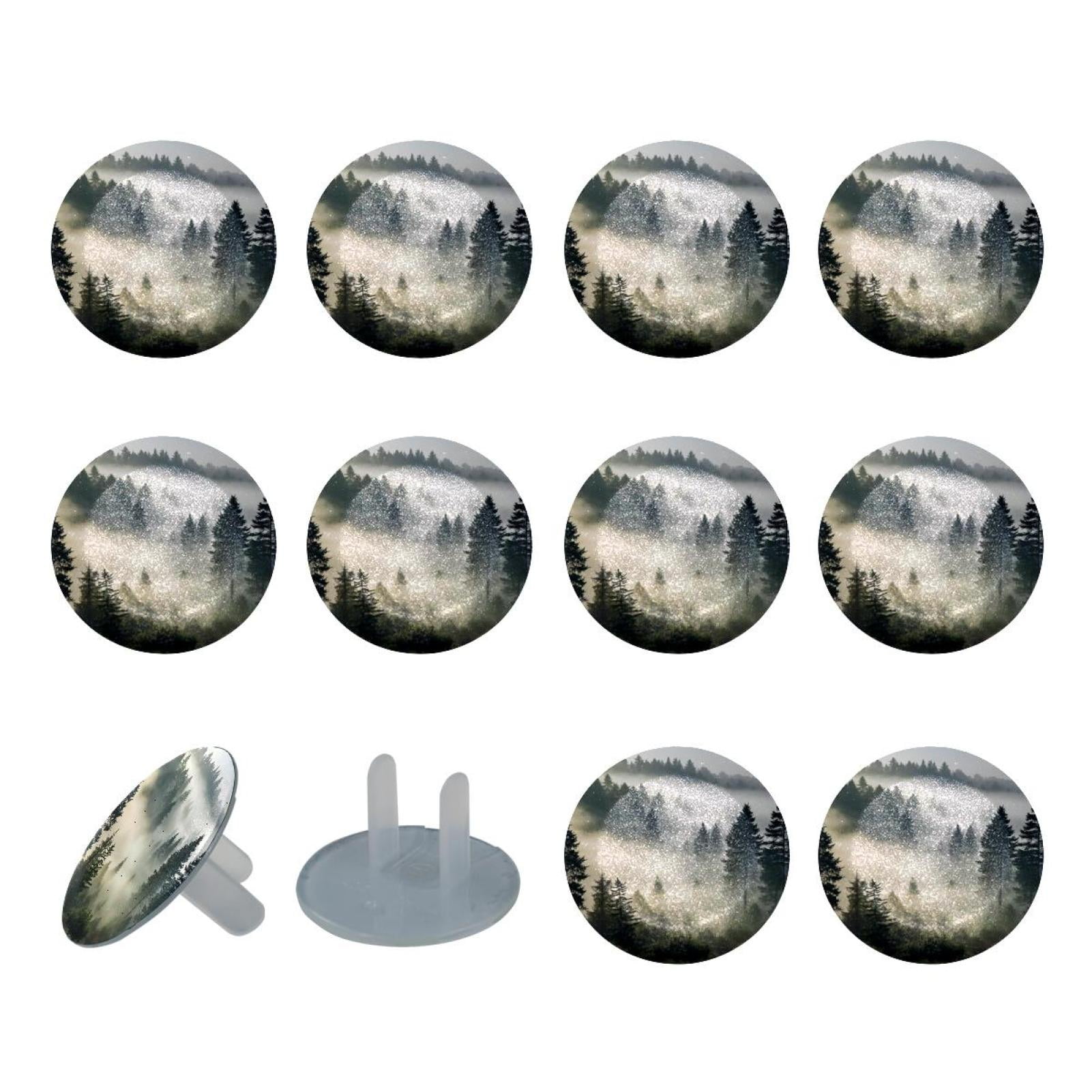 24 Pack Outlet Covers Dielectric Plastic Plugs for Electrical Power ...