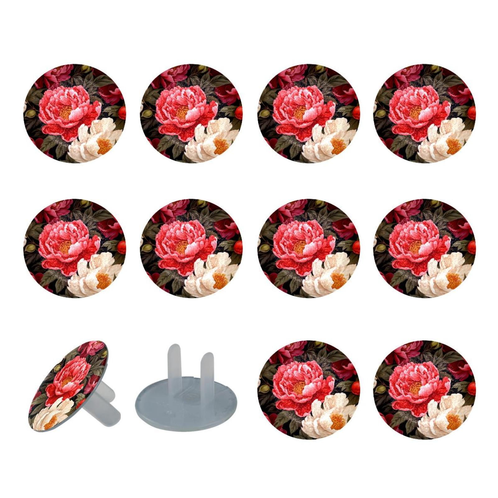 24 Pack Outlet Covers Dielectric Plastic Plugs for Electrical Power ...