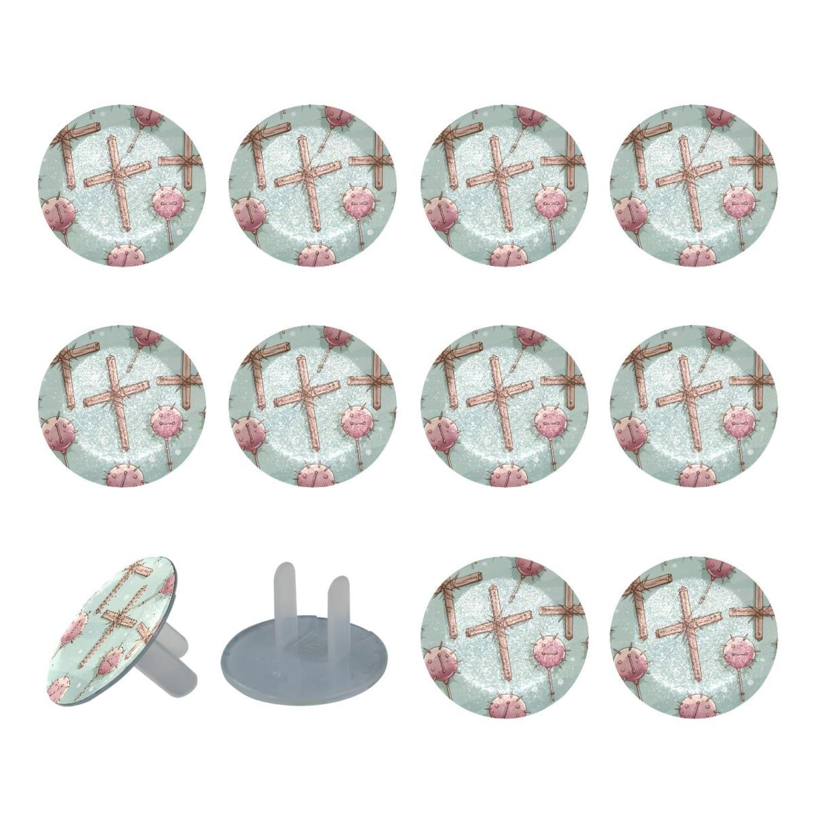 24 Pack Outlet Covers Dielectric Plastic Plugs for Electrical Power ...